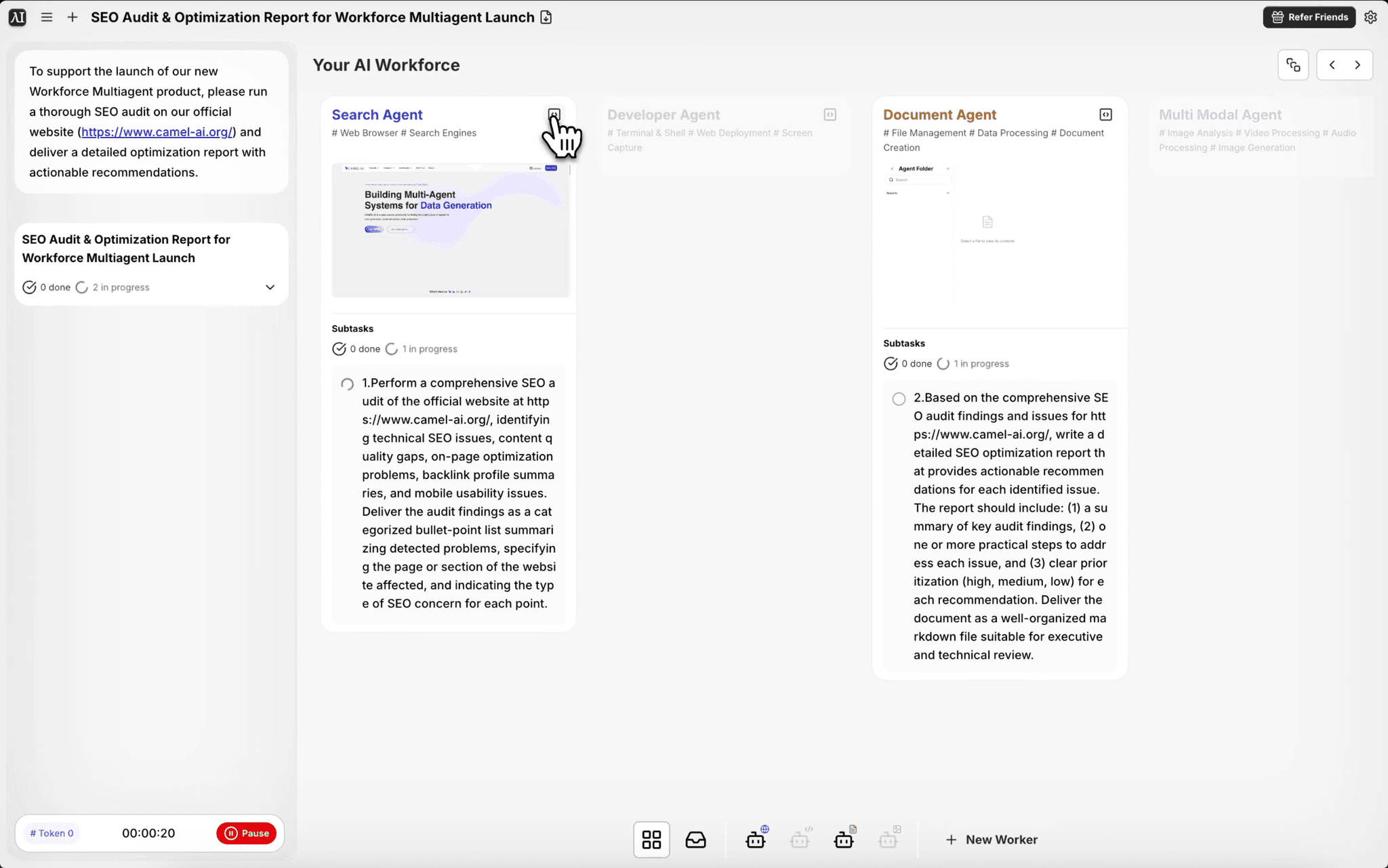Multi-Agent Workforce Platform | Eigent AI | Eigent AI