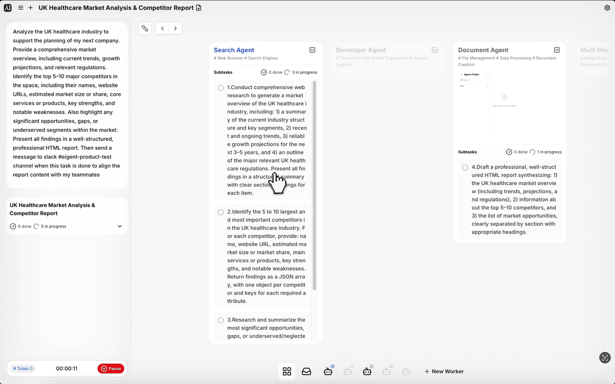 Multi-Agent Workforce Platform | Eigent AI | Eigent AI