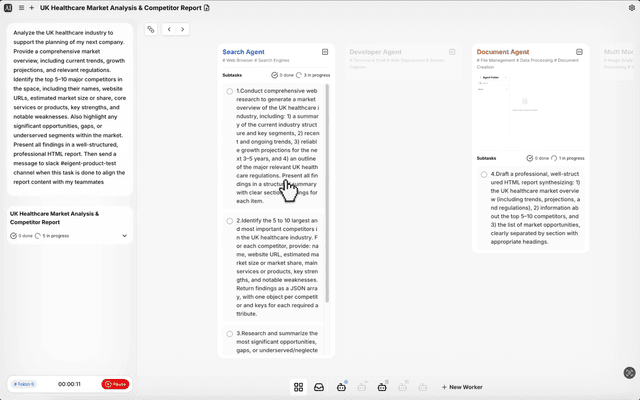 Multi-Agent Workforce Platform | Eigent AI | Eigent AI